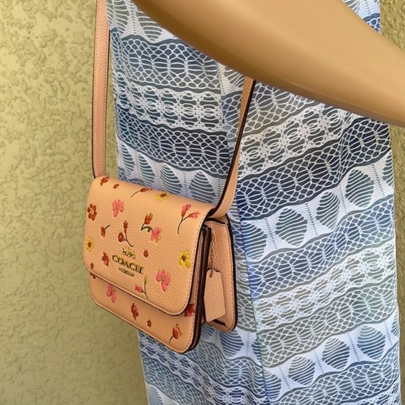 Coach | Bags | Coach Mini Brynn Crossbody With Mystical Floral Print ...